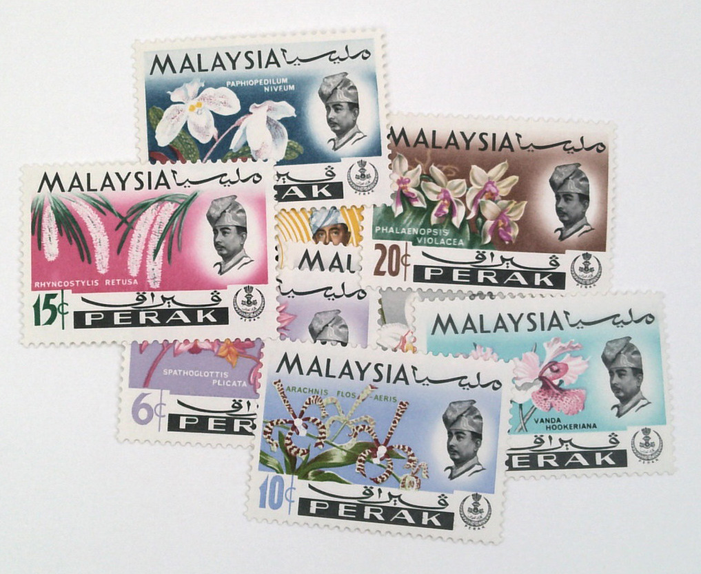 138-45 - 1963-65 Malaysia Perak - Mystic Stamp Company