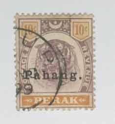 16 - 1898 Malaya Pahang - Mystic Stamp Company