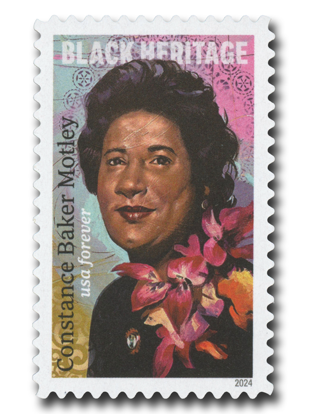 5830 - 2024 First-Class Forever Stamp - Constance Baker Motley - Mystic ...