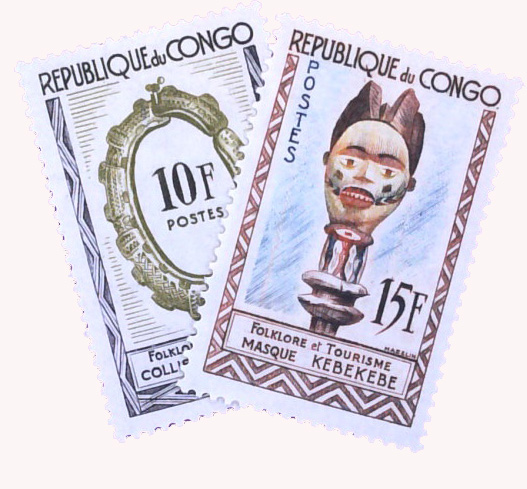 108-09 - 1963 Congo, People's Republic - Mystic Stamp Company