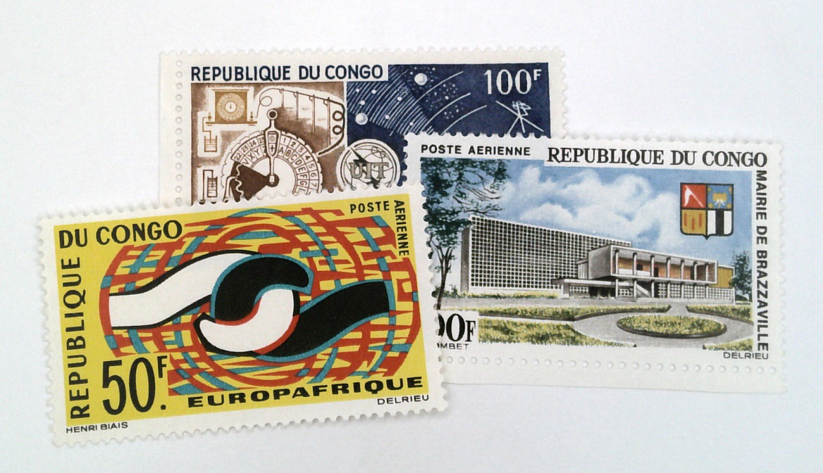 C25-27 - 1965 Congo, People's Republic - Mystic Stamp Company