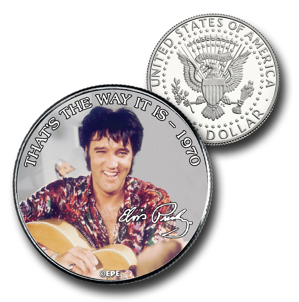 CNS431i - Elvis Presley "That's the Way It Is" US Half Dollar ...
