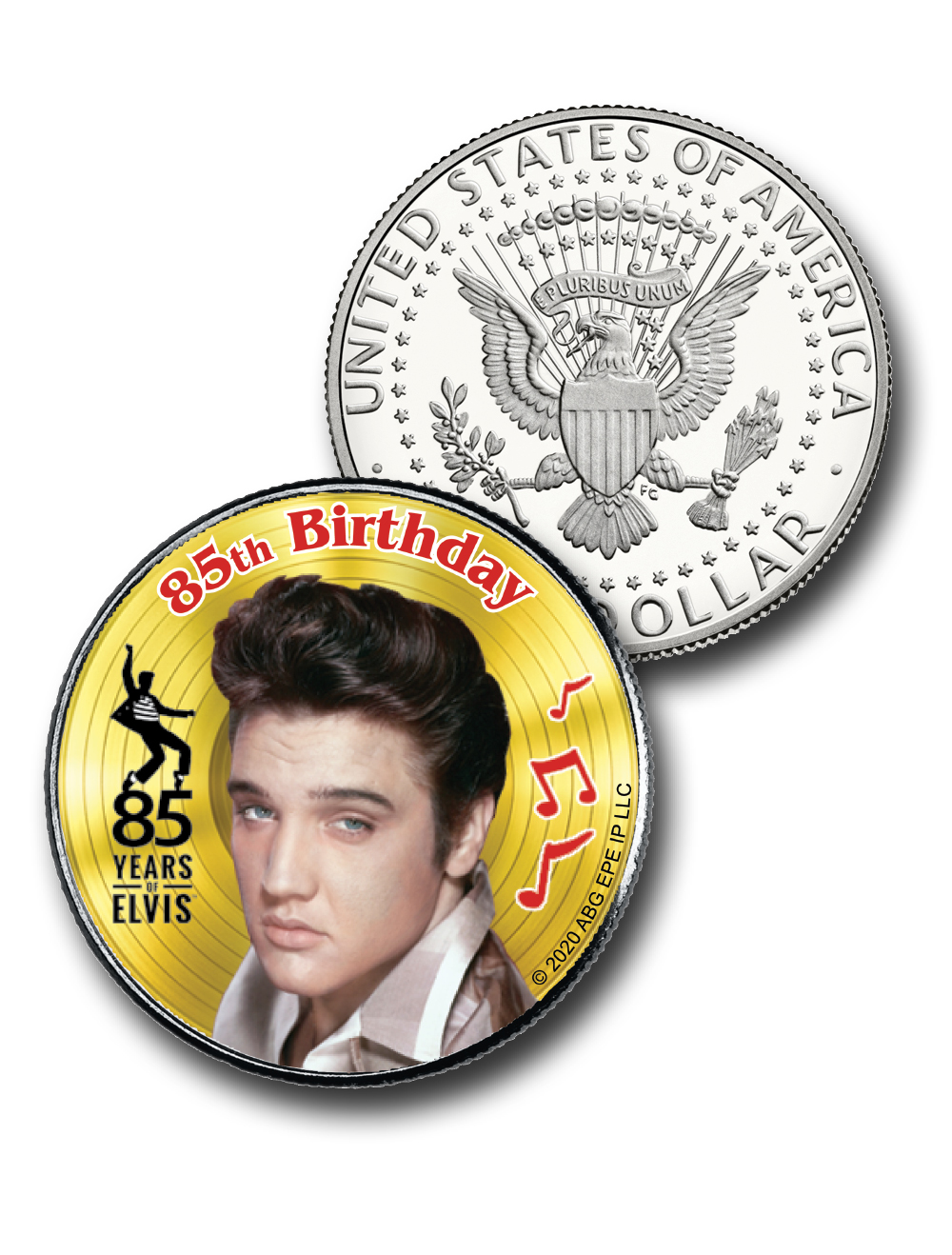 CNS1000g - SAVE $10 Elvis Presley 85th Birthday Tribute Commemorative ...