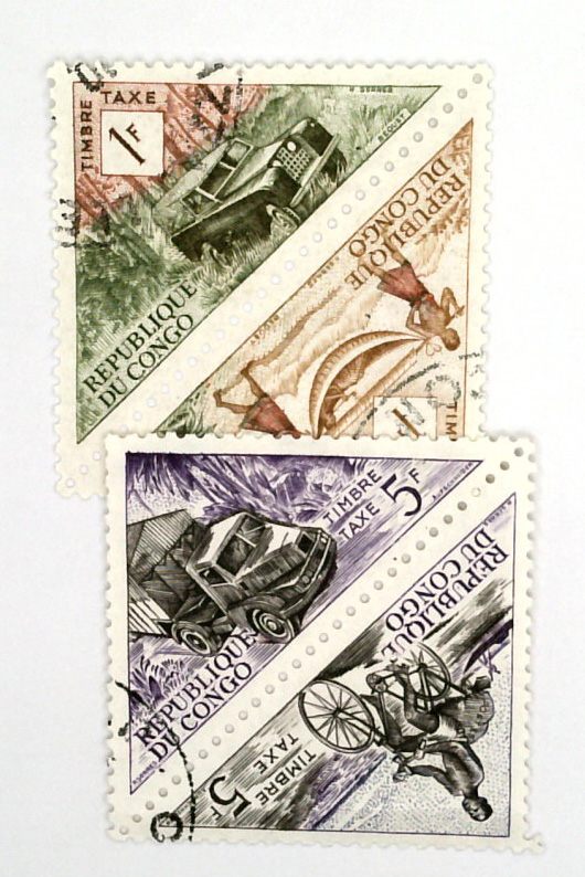 J35a//37a - 1961 Congo, People's Republic - Mystic Stamp Company