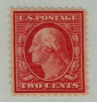 519 - 1917 2c Washington, carmine, double line watermark, perf 11 ...