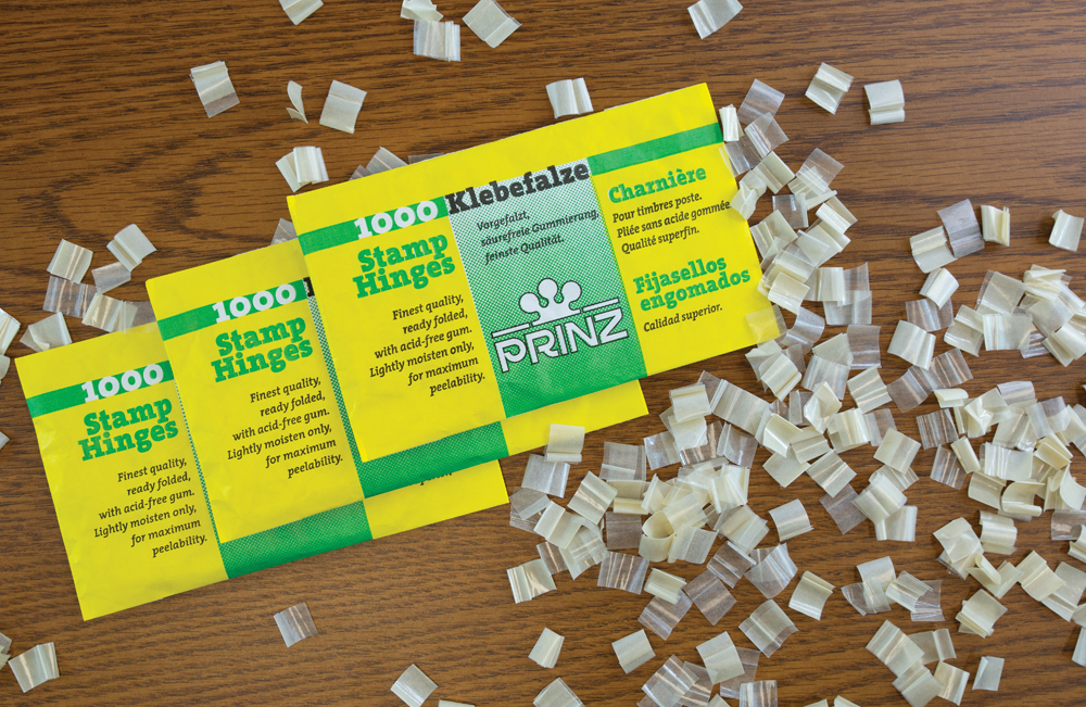 LS125 - Prinz Prefolded Stamp Hinges - Mystic Stamp Company