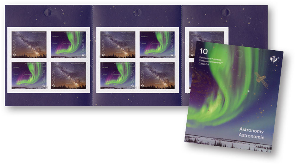 M12303 - 2018 Astronomy - Milky Way & Northern Lights, Mint, Booklet of ...