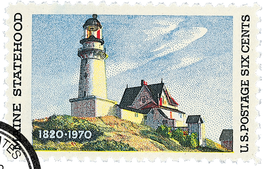 1391 - 1970 6c Maine Statehood - Mystic Stamp Company