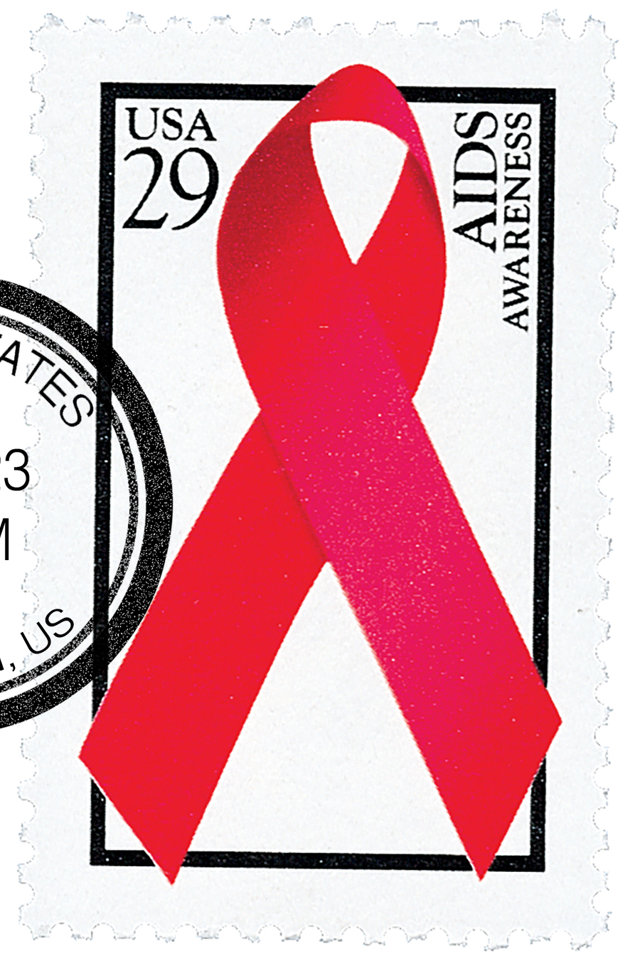 2806 - 1993 29c AIDS Awareness - Mystic Stamp Company