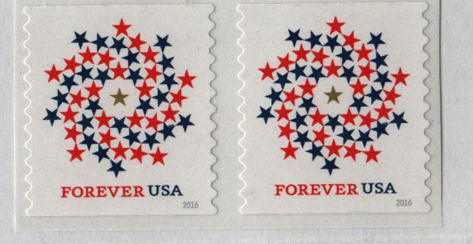 5130 - 2016 First-Class Forever Stamp - Patriotic Spiral (Ashton Potter ...