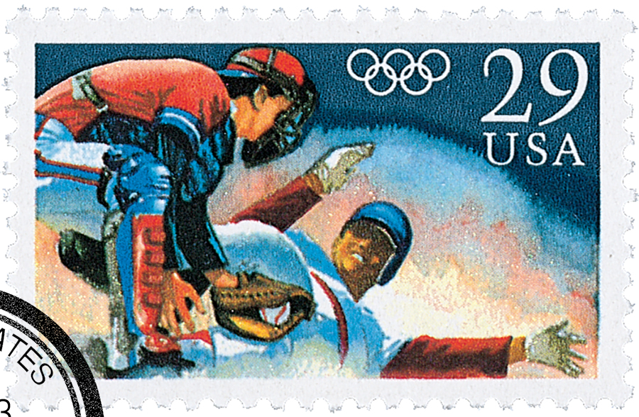2619 - 1992 29c Olympic Baseball - Mystic Stamp Company