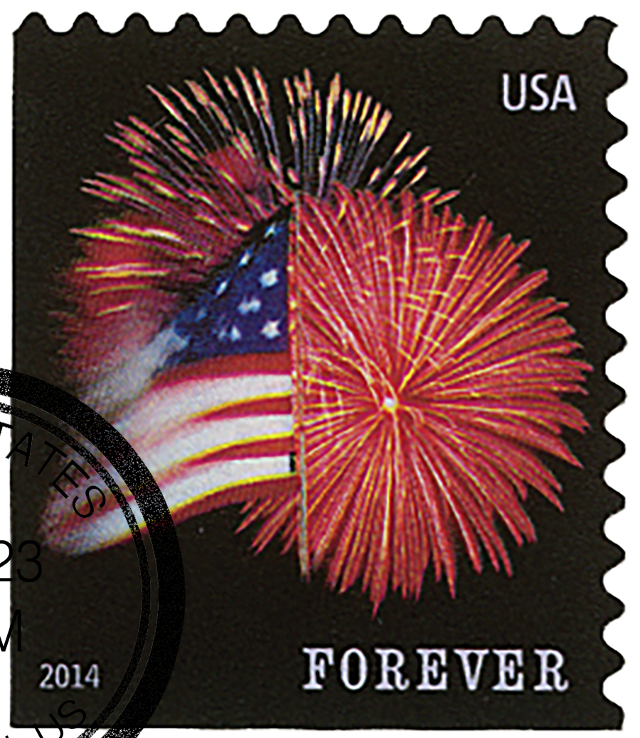 4855 - 2014 First-Class Forever Stamp - The Star Spangled Banner ...