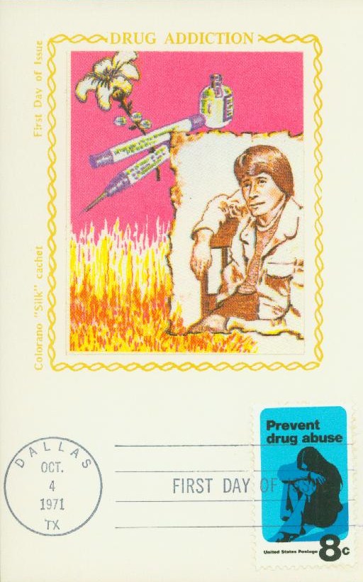 1438 - 1971 8c Prevent Drug Abuse - Mystic Stamp Company