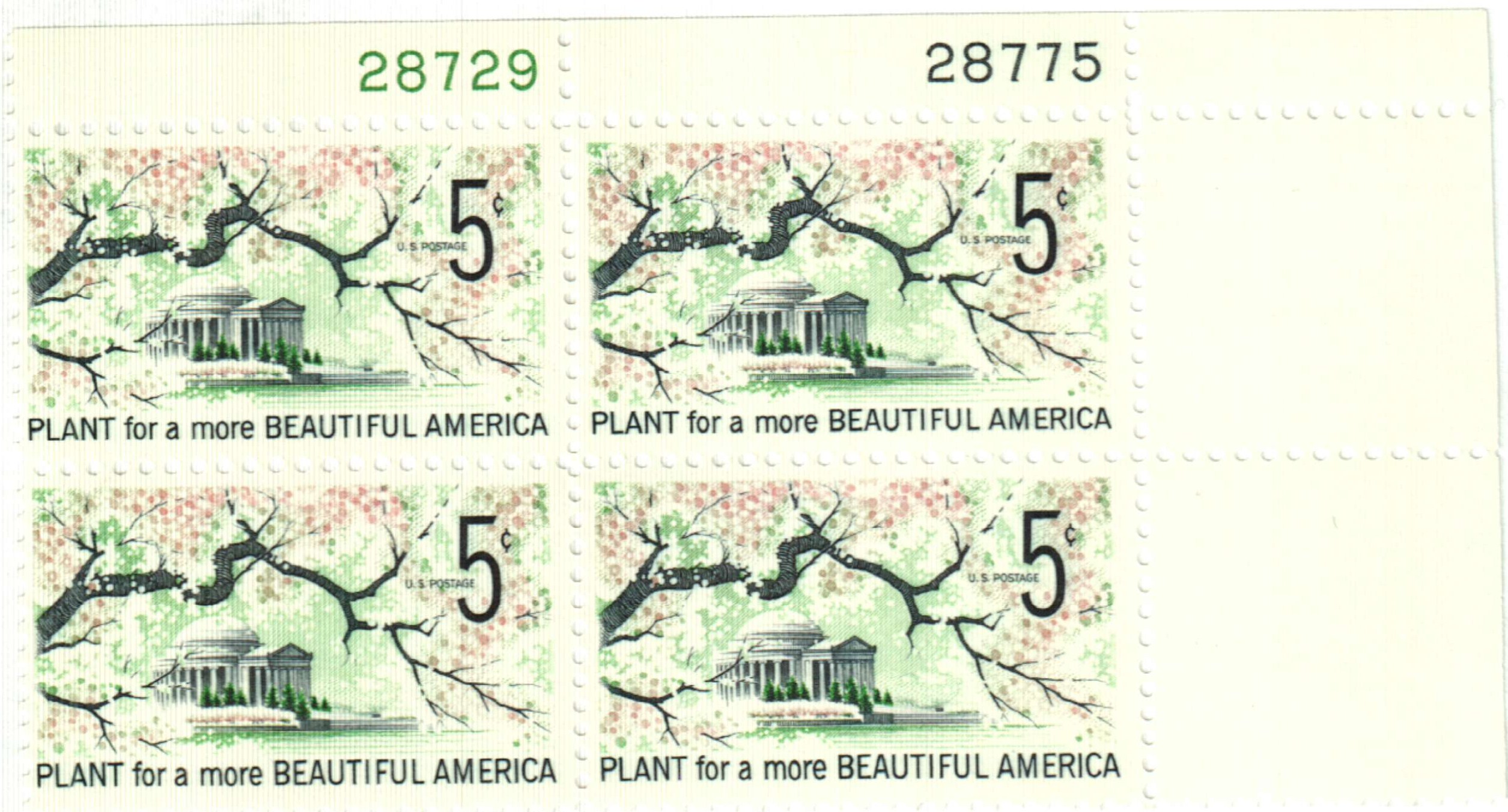 1318 - 1966 5c Beautification of America - Mystic Stamp Company
