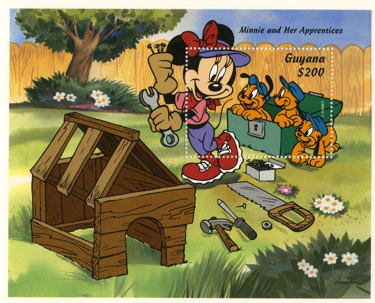 MDS359D - 1995 Disney and Friends - Characters At Work - Minnie The ...