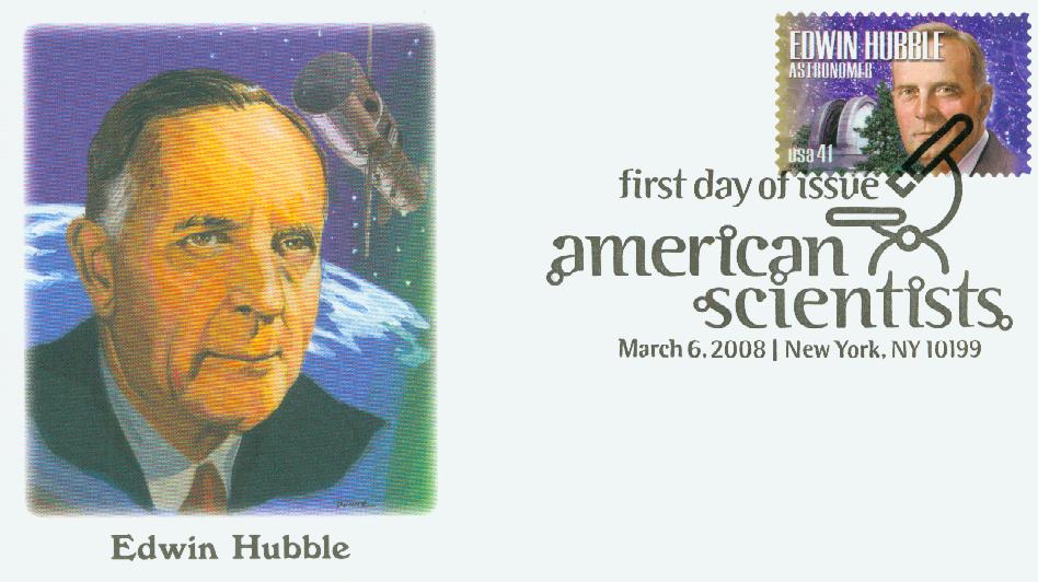 4226 - 2008 41c American Scientists: Edwin Hubble - Mystic Stamp Company