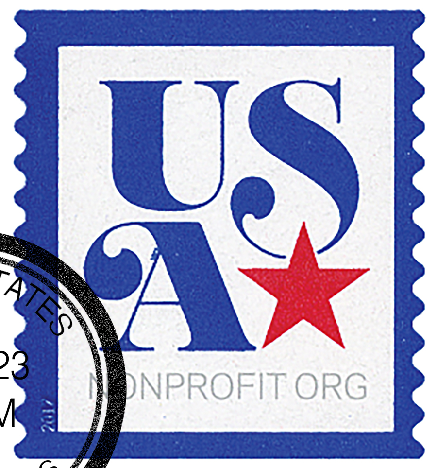 5172 - 2017 5c USA and Star, nonprofit - Mystic Stamp Company