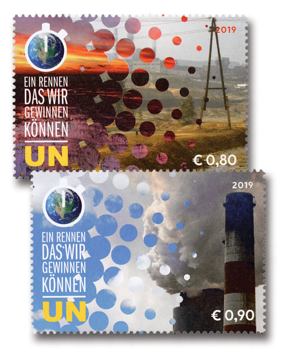 UNV649-50 - 2019 .80 & .90 Climate Change - Mystic Stamp Company