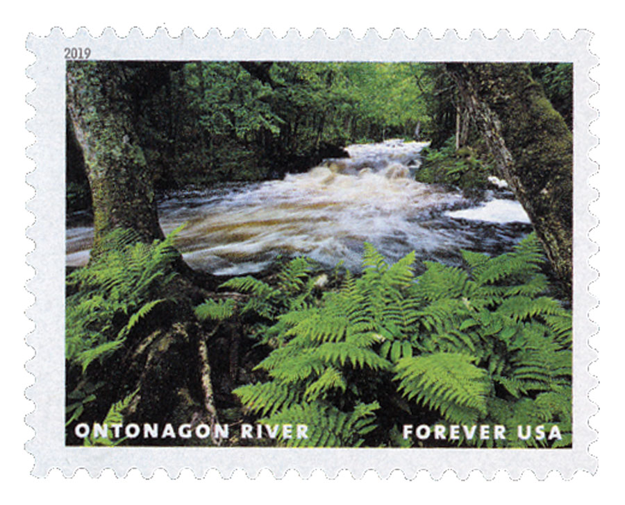 5381k - 2019 First-Class Forever Stamp - Wild and Scenic Rivers ...