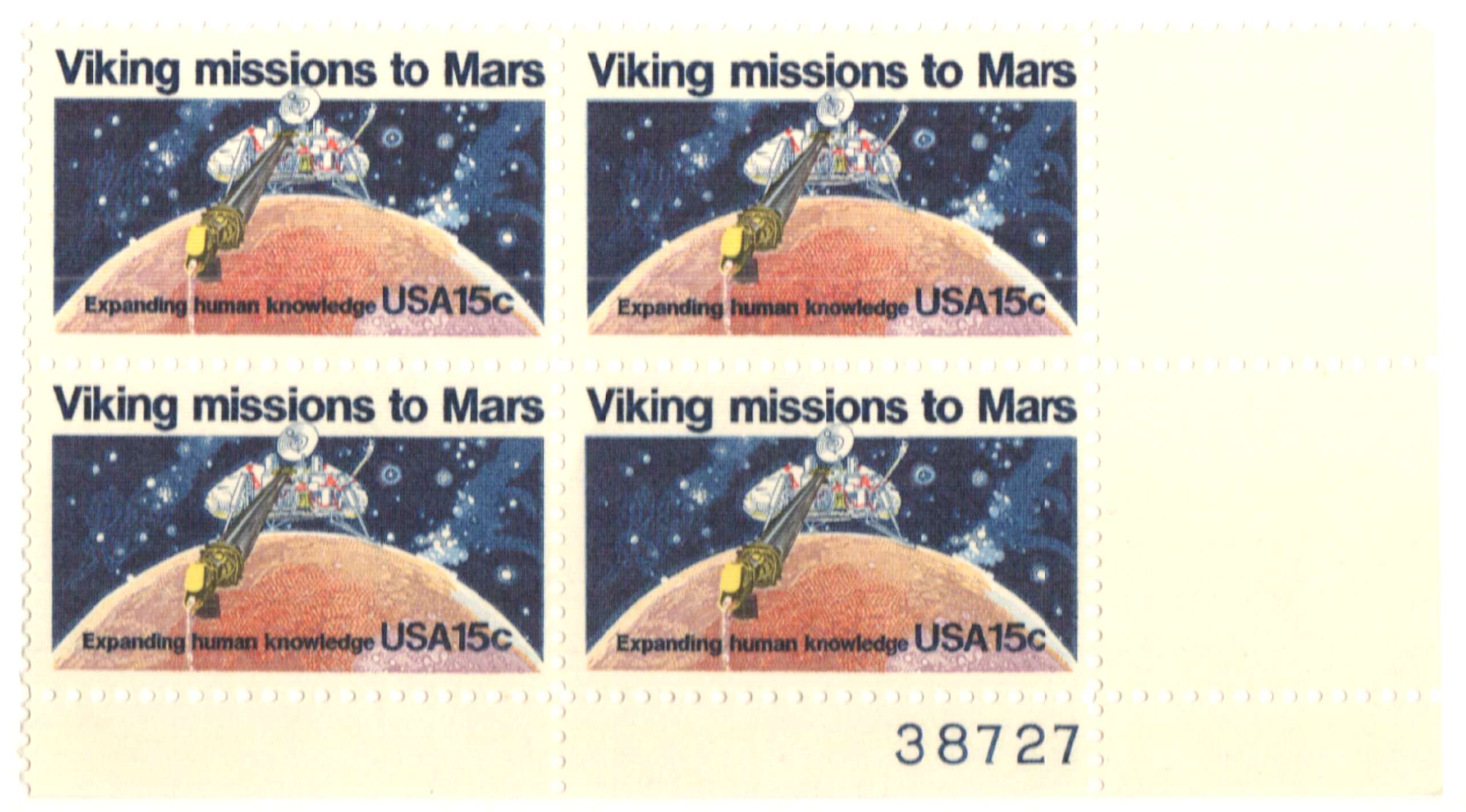 1759 - 1978 15c Viking Missions to Mars - Mystic Stamp Company