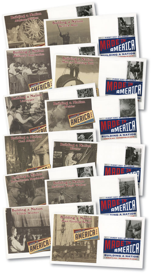 4801 - 2013 First-Class Forever Stamp - Made in America: Building a ...