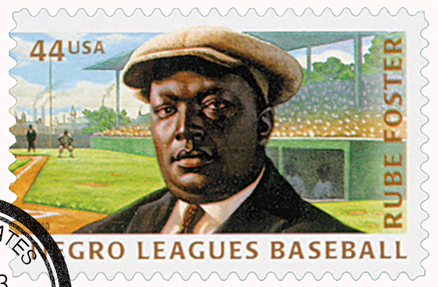 4466 - 2010 44c Negro Leagues Baseball: Rube Foster - Mystic Stamp Company