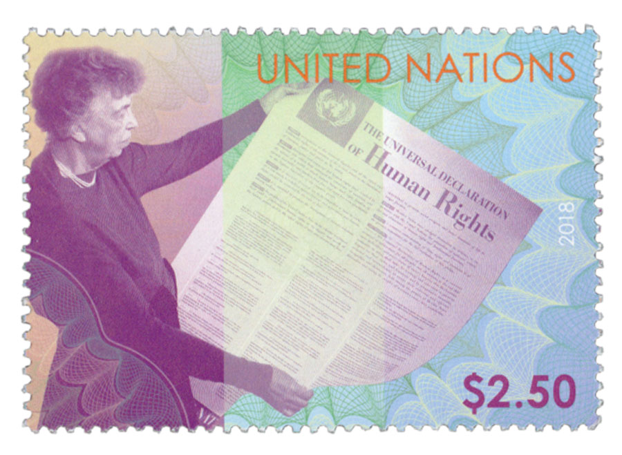 UN1194 - 2018 $2.50 Declaration of Human Rights - Mystic Stamp Company