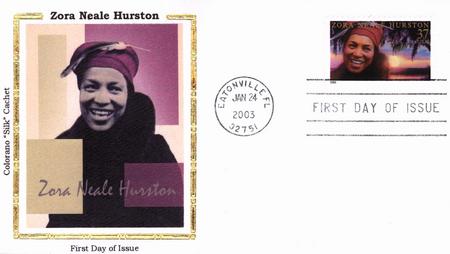 3748 - 2003 37c Literary Arts: Zora Neale Hurston - Mystic Stamp Company