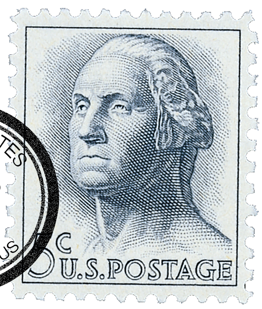 1213 - 1962 5c George Washington - Mystic Stamp Company