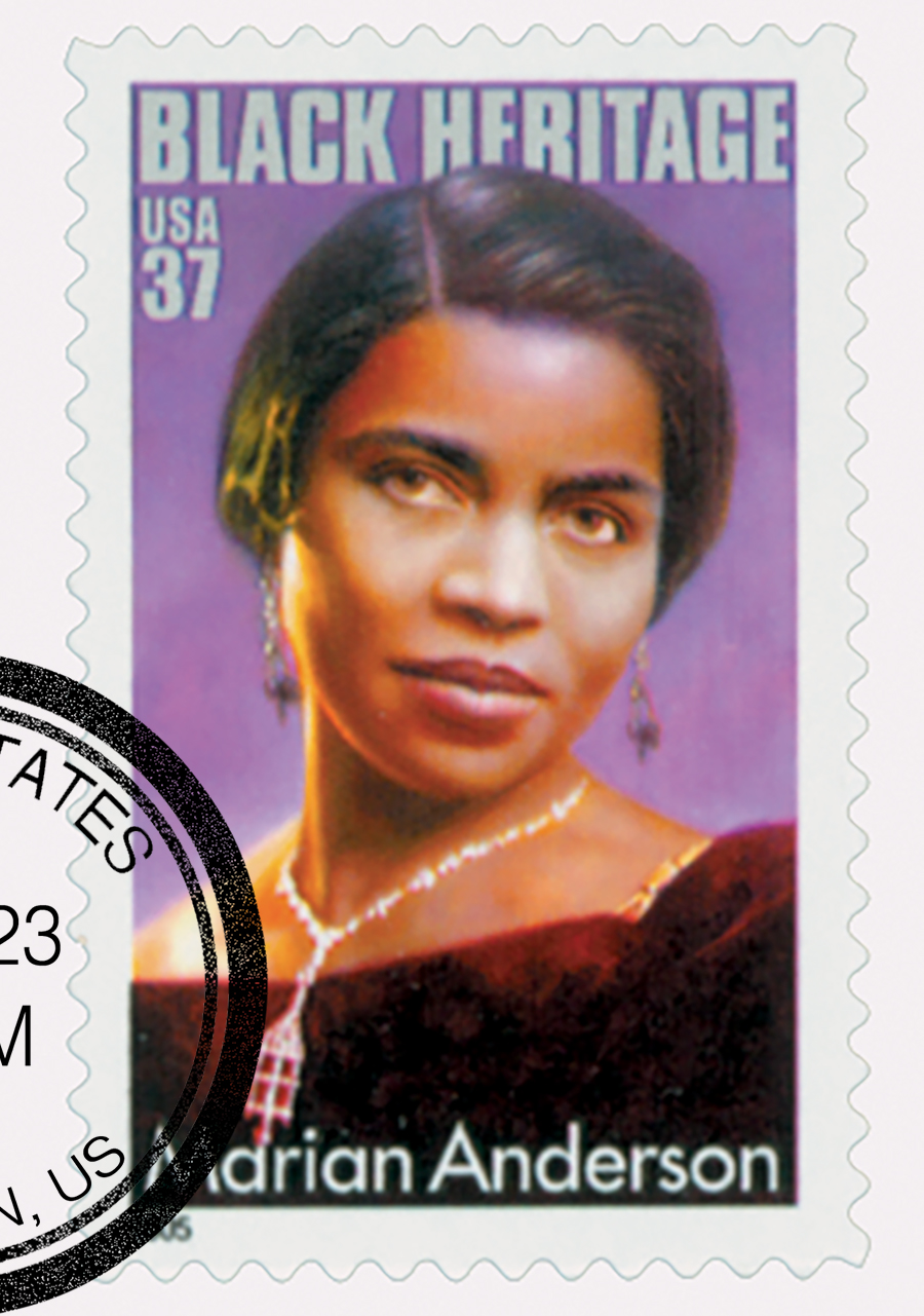 3896 - 2005 37c Black Heritage: Marian Anderson - Mystic Stamp Company