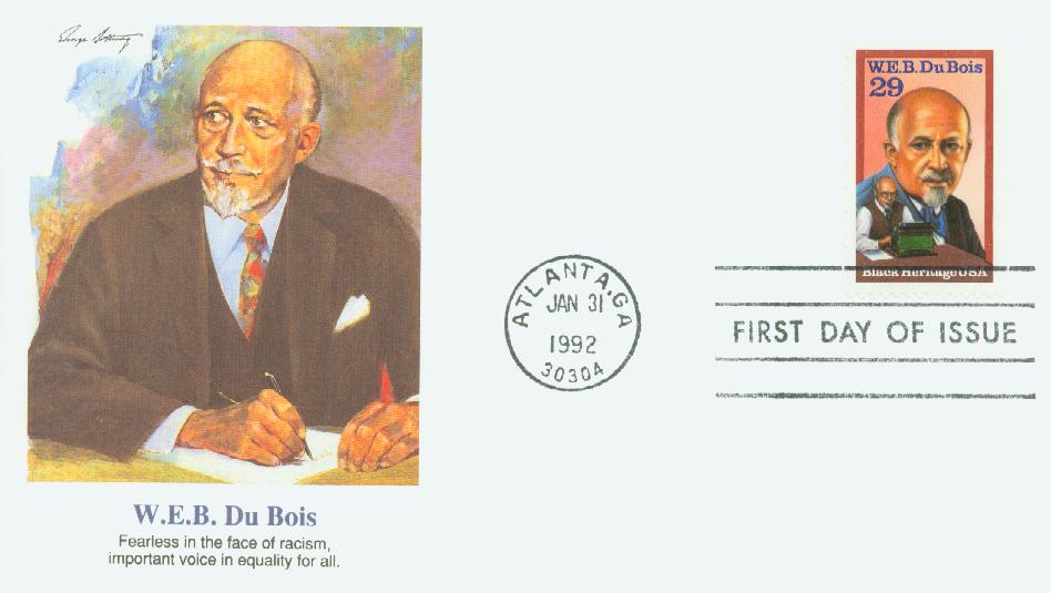 2617 - 1992 29c Black Heritage: W. E. B. Du Bois - Mystic Stamp Company
