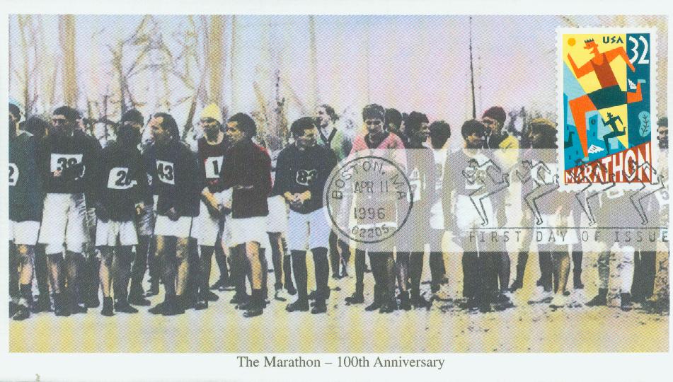 3067 - 1996 32c Marathon - Mystic Stamp Company