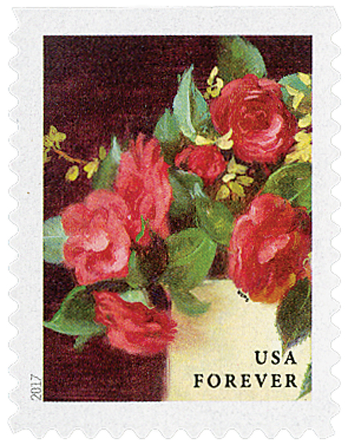 5237 - 2017 First-Class Forever Stamp - Flowers from the Garden ...