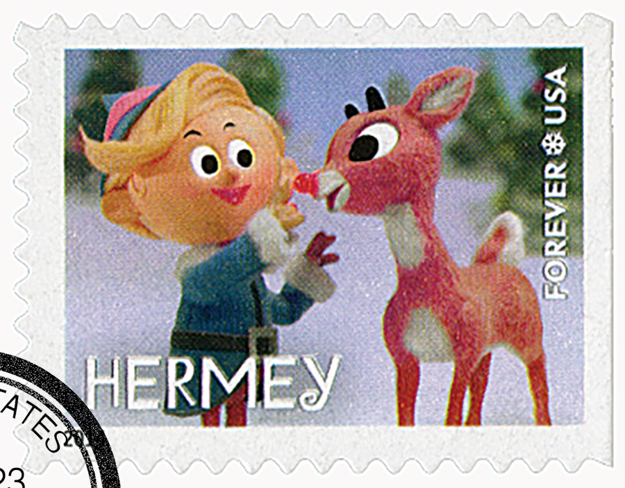 4947 - 2014 First-Class Forever Stamp - Rudolph the Red-Nosed Reindeer ...