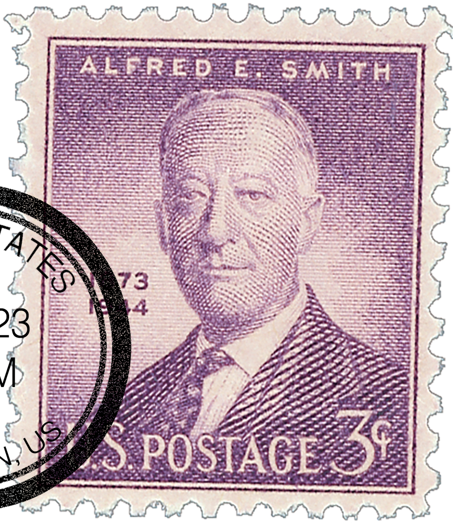 937 - 1945 3c Alfred E. Smith - Mystic Stamp Company