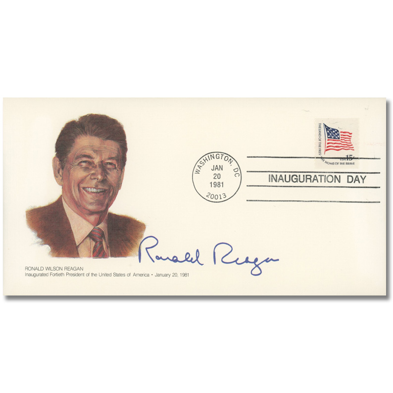IC 1981 - 1981 Inauguration Cover - President Ronald Reagan - Mystic ...