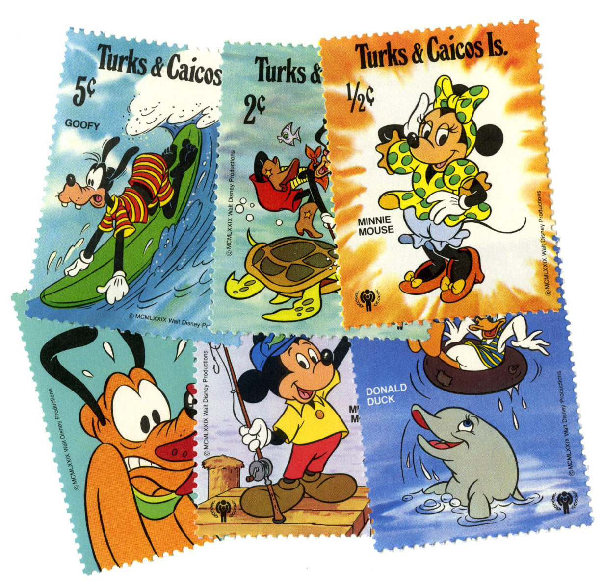 MDS208 - 1979 Disney's International Year of The Child - Aquatic Scenes ...