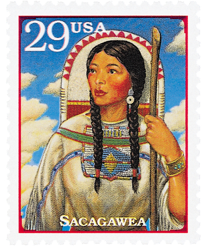 2869s - 1994 29c Legends of the West: Sacagawea - Mystic Stamp Company