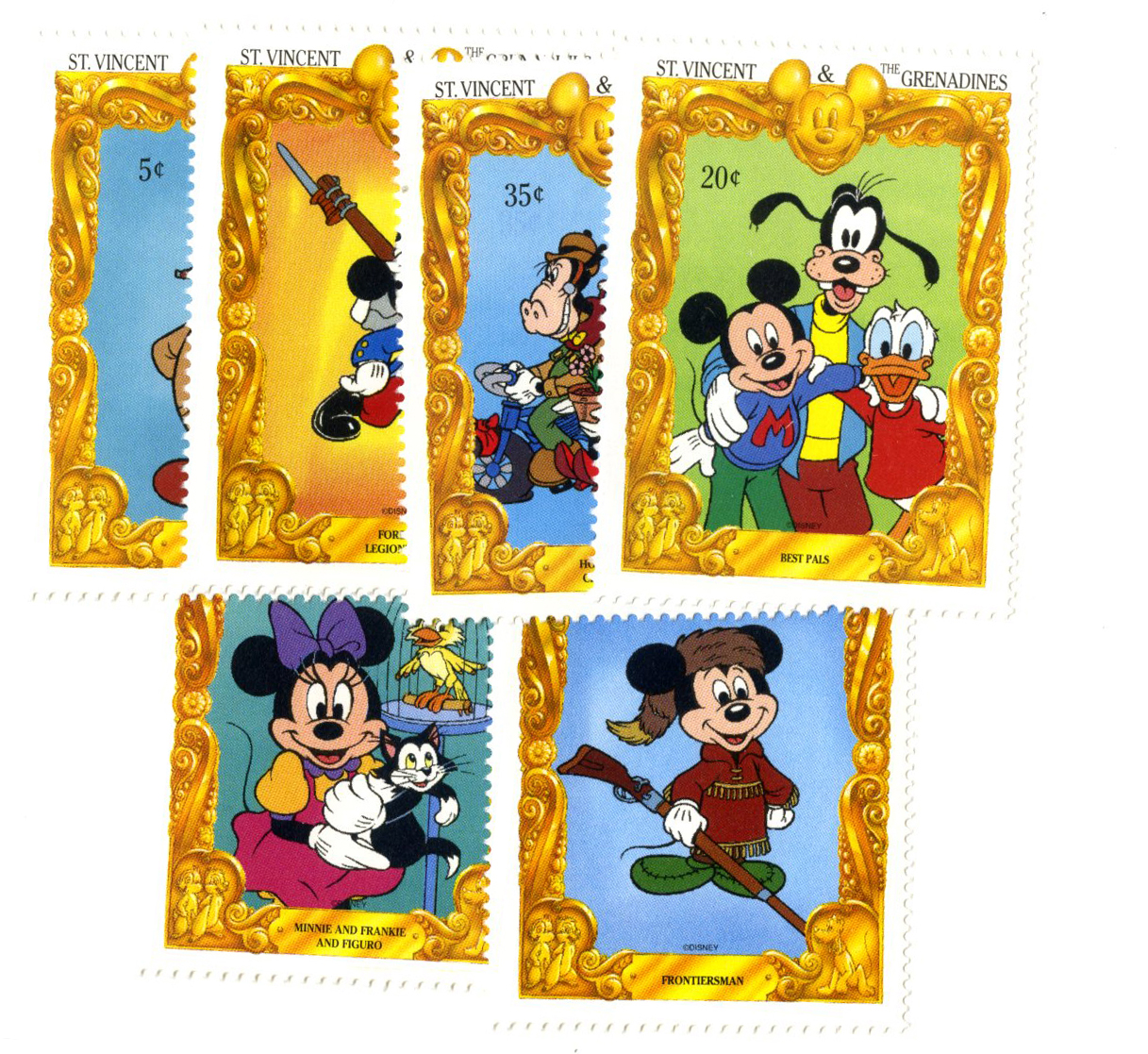MDS188 - 1994 Disney's Portrait Gallery with Mickey and Friends, Mint ...