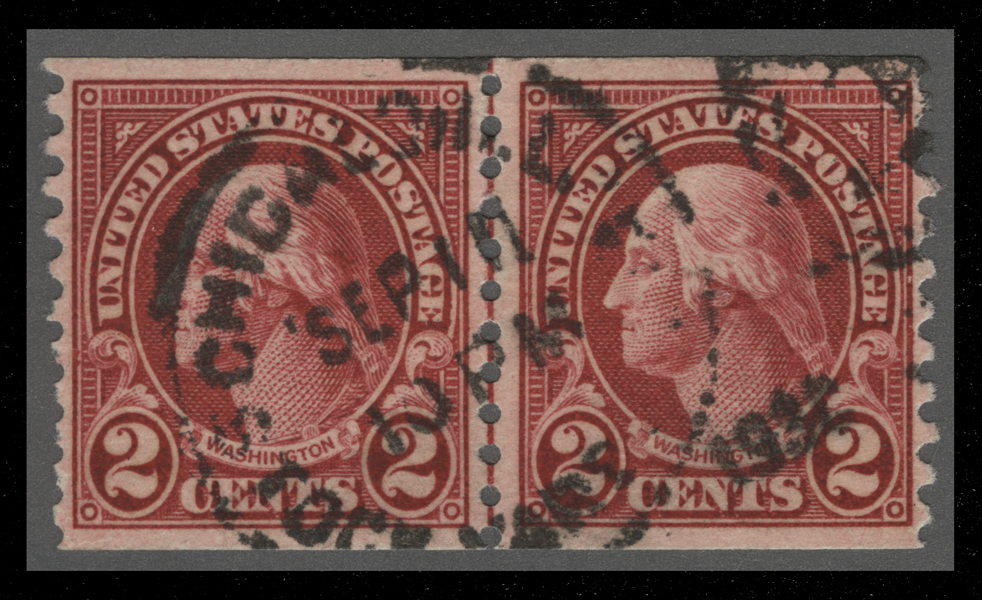 MRS787 - 1923-29 2c Washington Type I-II (Scott #599-599A) Used ...