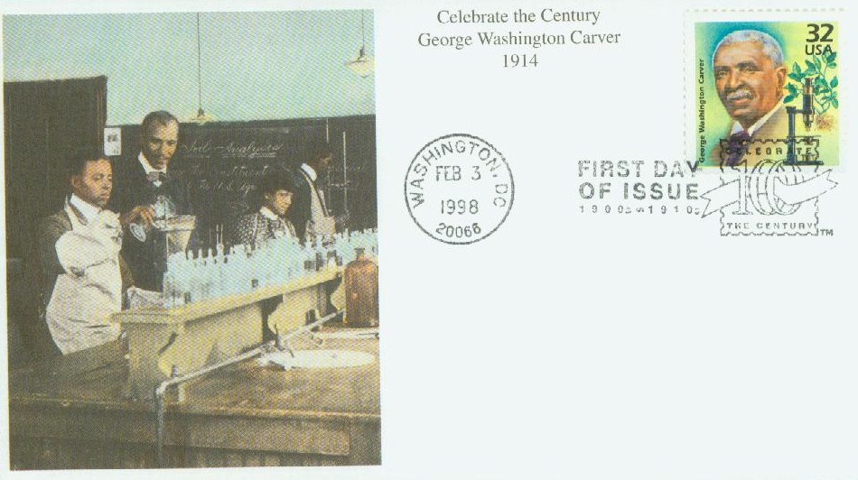 3183c - 1998 32c Celebrate the Century - 1910s: George Washington ...