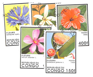 1109-13 - 1996 Congo, People's Republic - Mystic Stamp Company