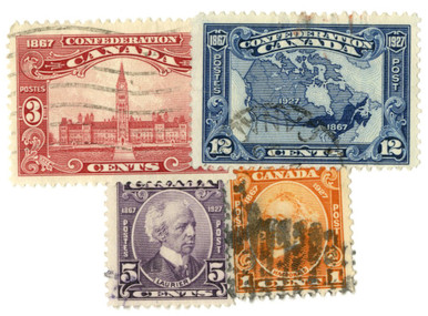 141//45 - 1927 Canada - Mystic Stamp Company