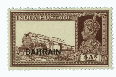 28 - 1941 Bahrain - Mystic Stamp Company
