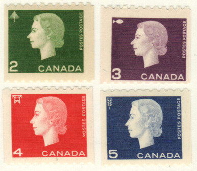 406-09 - 1962-63 Canada - Mystic Stamp Company