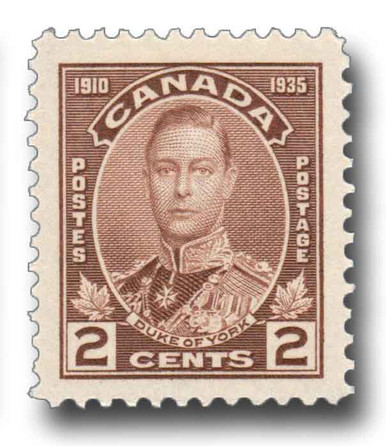 212 - 1935 Canada - Mystic Stamp Company