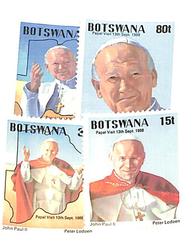 440-43 - 1988 Botswana - Mystic Stamp Company