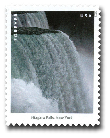 5800g - 2023 First-Class Forever Stamp - Waterfalls: Niagara Falls, New ...