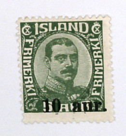 139 - 1922 Iceland - Mystic Stamp Company