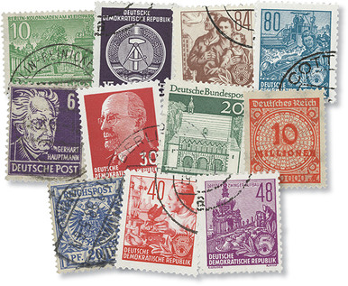 M12260 - Germany 95 Different Stamps - Mystic Stamp Company